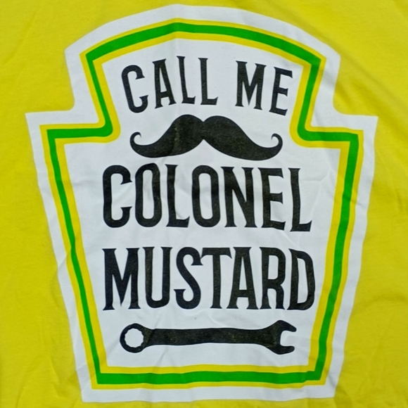 Bella Canvas | Shirts | Heinzclue Colonel Mustard Yellow Tshirt | Poshmark